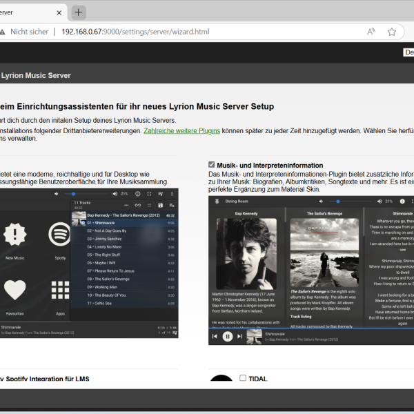Eine Anleitung, wie man den Lyrion Music Server auf dem Raspberry Pi 5 ...