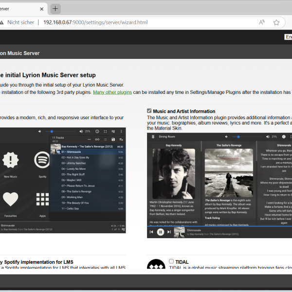 This is a guide to setting up the Lyrion Music Server on the Raspberry ...