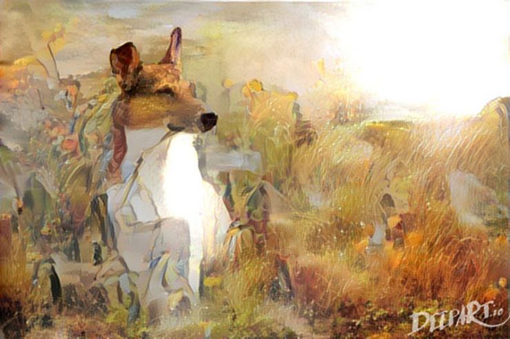 Turn photos into paintings with deepart.io